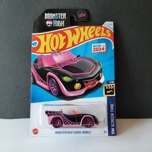 Mattel | Toys | Monster High Ghoul Mobile Hot Wheels 224 Screen Time ...